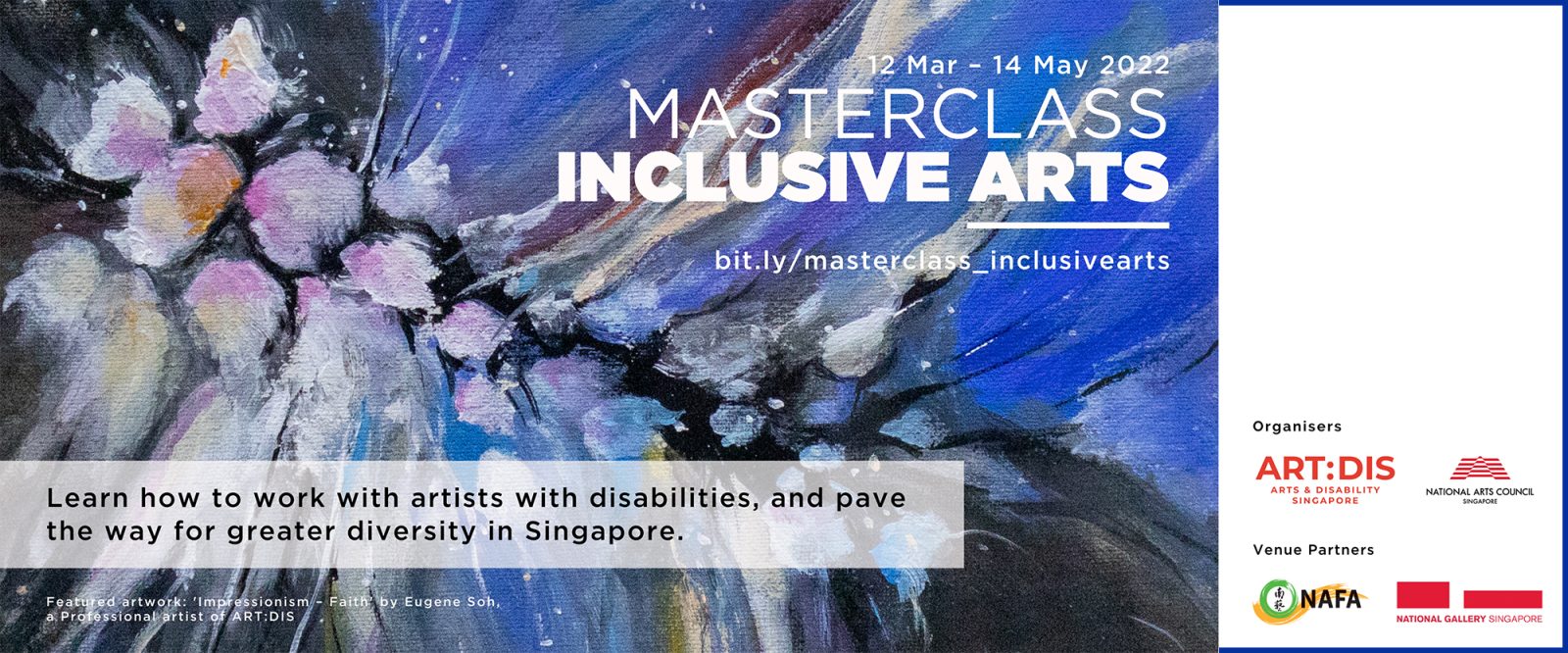 MASTERCLASS: INCLUSIVE ARTS - ART:DIS